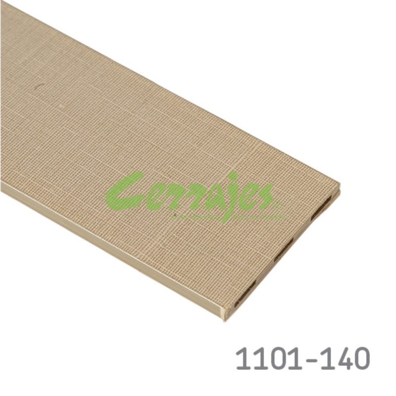 Panel divisor plastico 2000x60x5 mm color lino - Cerrajes